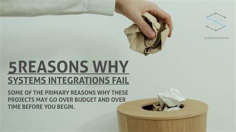 Breakthrough 5 Reasons Why System Integration Fails Be Amazed By 3