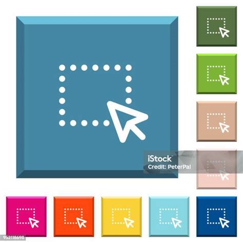에 드래그 앤 드롭 작업 흰색 아이콘 모서리 사각형 버튼 대체에 대한 스톡 벡터 아트 및 기타 이미지 대체 마우스 화살표 모션 Istock