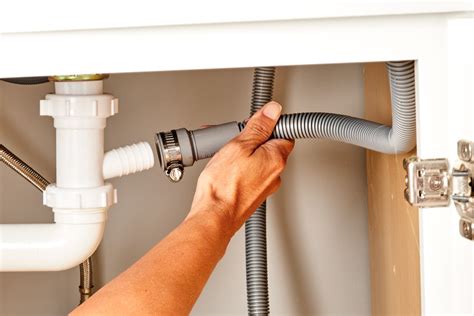 How To Make Dishwasher Drain Hose Connections