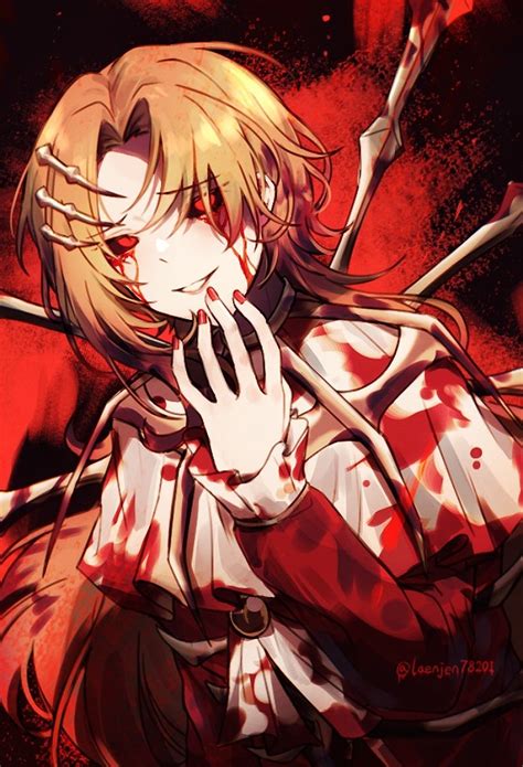 Laenjen78201 Rodion Project Moon Limbus Company Project Moon 1girl Artist Name Blood