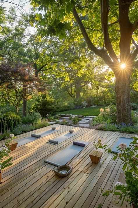 How To Create An Outdoor Yoga Sanctuary In Your Backyard Creative