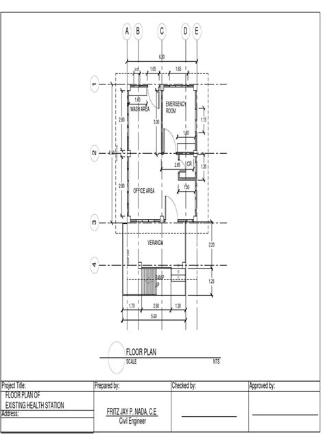 Sample Health Station Plan Pdf