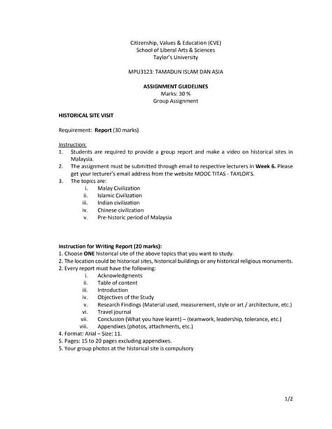 Assignment Guidelines Pdf