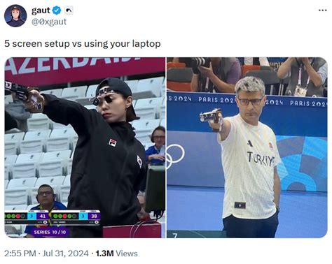 The Yusuf Dikec Olympic Shooter Meme Is Infinity Aura Points