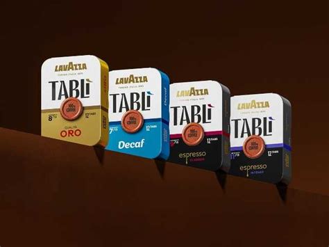 Lavazza Presents The Packaging For Tablì The 100 Coffee Tab