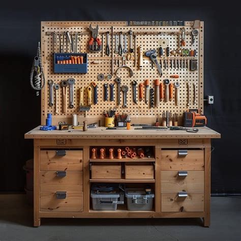 Free Organized Tool Bench Image Workbench Tools Organization