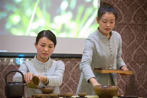 成都茶艺表演 茶馆 大山谷图库