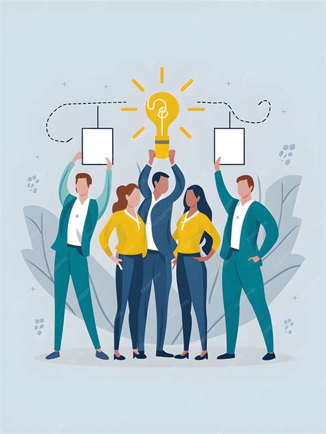 Premium Vector Employees Picipating In A Corporate Challenge Like A Hackathon Or Design Sprint