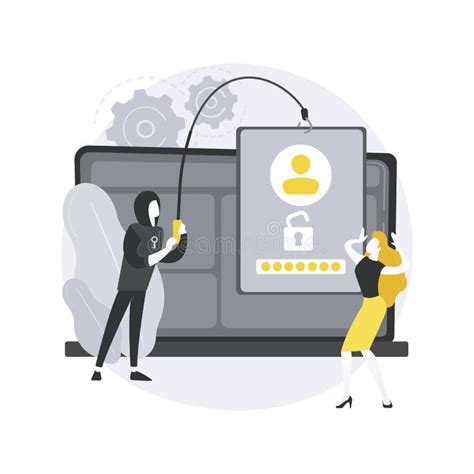Data Stealing Malware Abstract Concept Vector Illustration Stock Vector Illustration Of