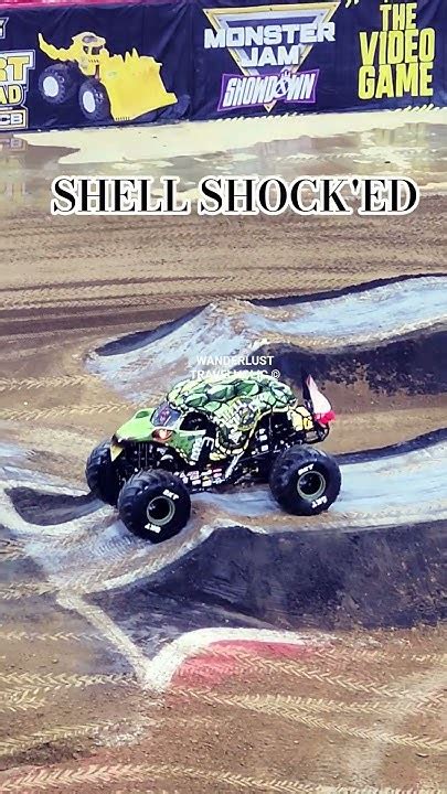 Monster Jam 2025 Shell Shocked Missouri Usa 🇺🇸 Monsterjam Truck