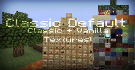 Classic Default для Minecraft Pocket Edition 121