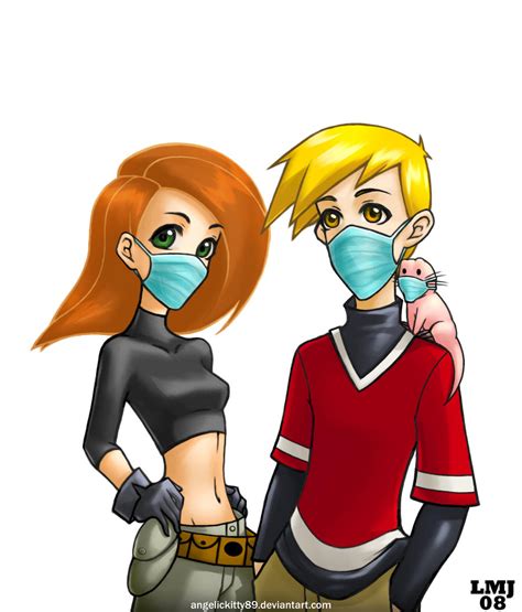 Kim Ron And Rufus By Katiramoon On Deviantart