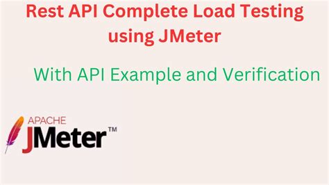 Jmeter Testing 02 Rest Api Performance Testing Youtube