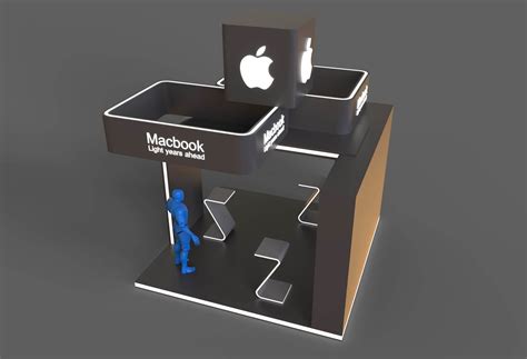 Exhibition Stall 3d Render Digital Art By Apuart
