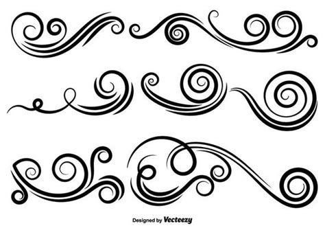 Fancy Swirls Vector Art Icons And Graphics For Free Download