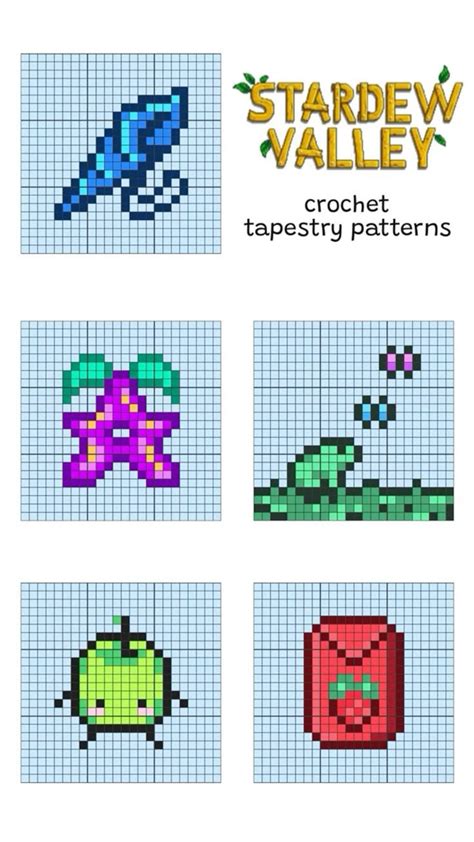 Kassidy On Instagram Stardew Valley Pixel Grids I Plan On Using