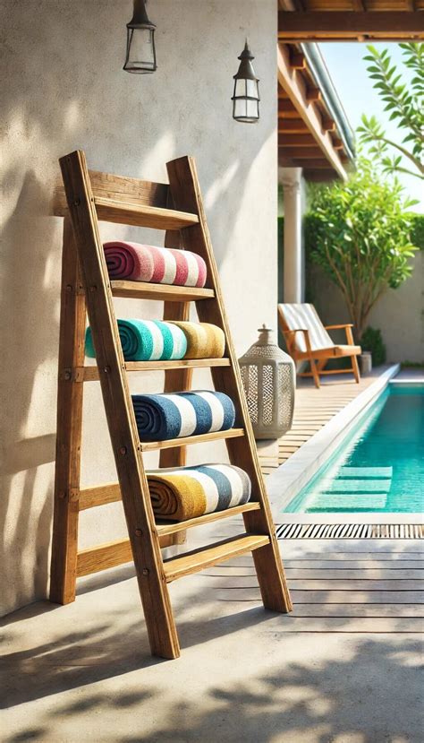Pool Towel Storage Ideas Outdoor