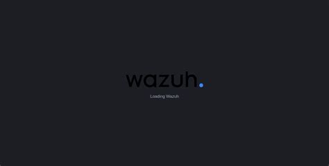 Black Squared Icon In Wazuh Dashboard · Issue 1907 · Wazuh Wazuh Packages · Github