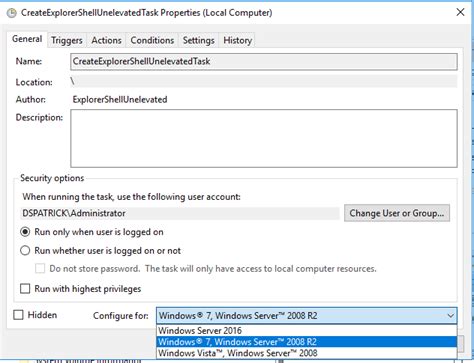 Gpo Schedules Tasks Configure For Server 2016 Microsoft Qanda