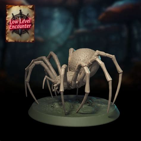 3d Printable Goblin Spider By Low Level Encounter