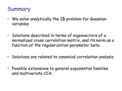Ppt Gaussian Information Bottleneck Powerpoint Presentation Free Download Id5877206