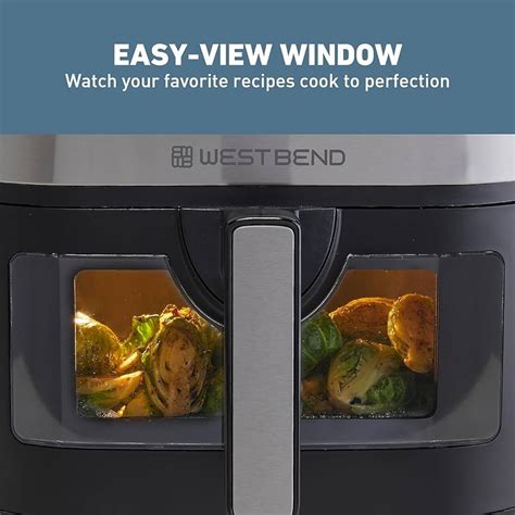 Sync Cook Air Fryer West Bend 10 Quart Dual Basket Air Fryer 15