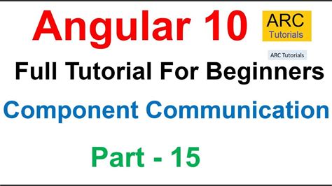 Angular 10 Tutorial 15 Component Communication Angular 10 Tutorial