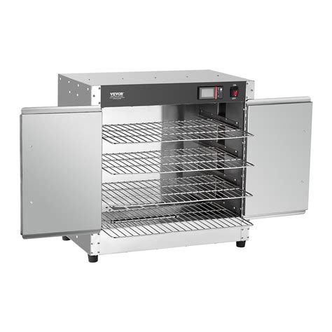 Vevor Hot Box Food Warmer 4 Tier 80℉ 177℉ 4 Pans 360°
