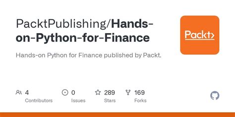 Handson Python For Finance Hands On Python For Finance Published By Packt Courses Star Count