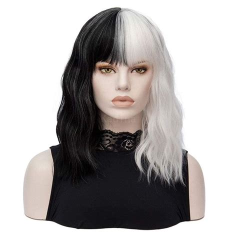 Women Curly Wavy Hair Wig With Wig Caps Synthetic Wigs For Party