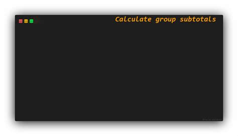 Get Column Subtotals For Count Sum Etc In Sql With Chris Saxon