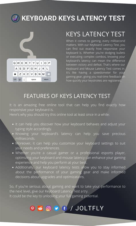 Keyboard Keys Latency Test Joltfly