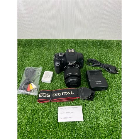 กล้อง Canon Eos 600d พร้อมเลนส์ 18 55mm ชัตเตอร์13xxx หมดประกัน สภาพดี