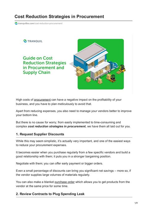 Cost Reduction Case Study Pdf At Michelle Peckham Blog