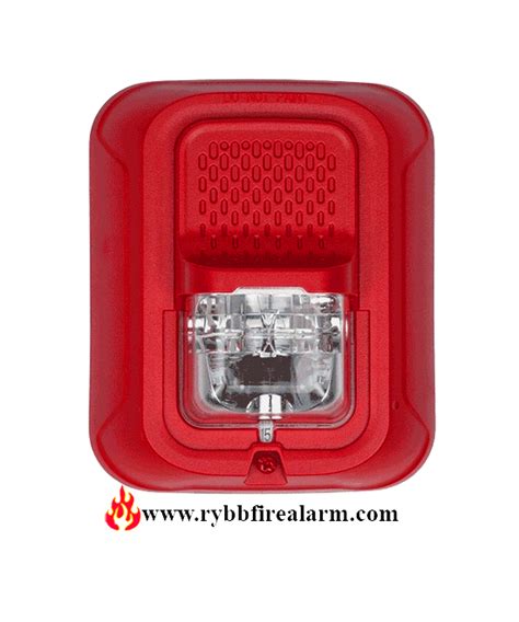 System Sensor SRL P Strobe W Multi Cd Red Rybb Fire Alarm