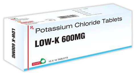 Low K 600 Mg At ₹ 42187box K Tab In Mumbai Id 2854290168797