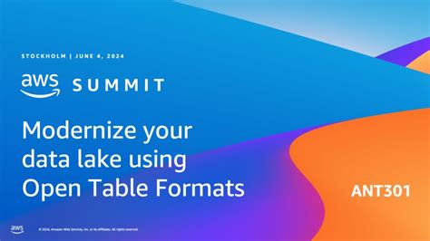 Aws Datalake Apacheiceberg Iotanalytics Awsstockholm ⭐️ Theo Tolv