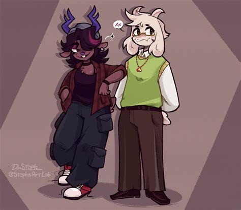 Asriel X Dess