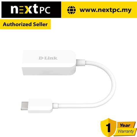 Ready Stock D LINK USB C To G Ethernet Adapter DUB E Year Warranty Shopee Malaysia