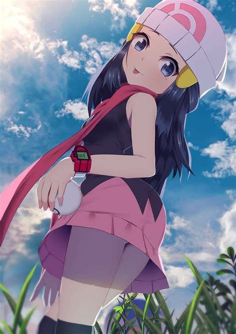 Pin By Rohanweaponx On Dawn Pokémon Trainer Pokemon Manga Pokemon Waifu Pokemon Art