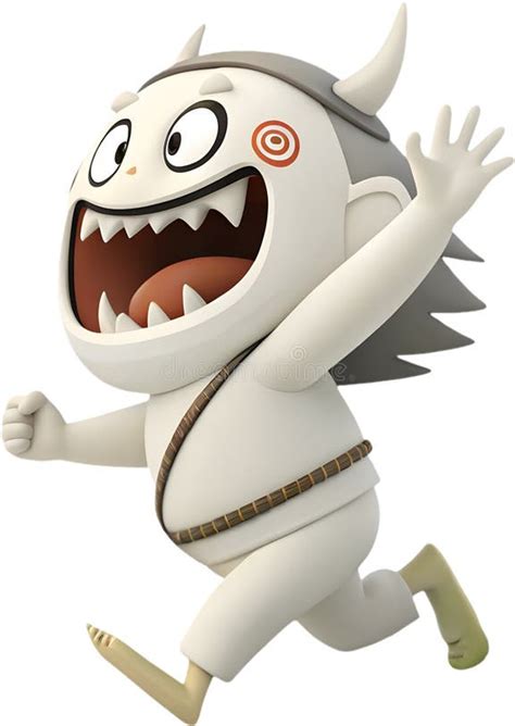 Japanese Yokai Character Blending Folklore And Captivating Cartoon