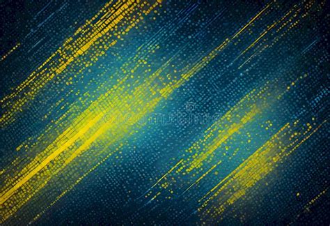 Futuristic Digital Matrix With Glowing Lines And Dots Resembling A Virtual Data Network Or