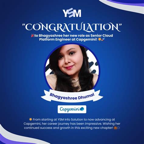 ysm info solution on linkedin newbeginnings careermilestone womenintech cloudengineer