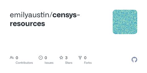 github emilyaustin censys resources
