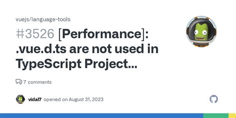 Performance Vuedts Are Not Used In Typescript Project References