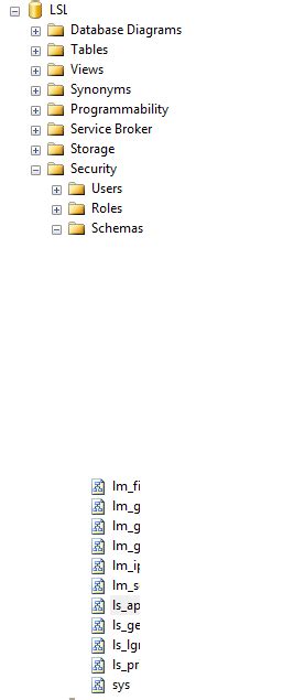 sql server missing schemas in crystal reports stack overflow