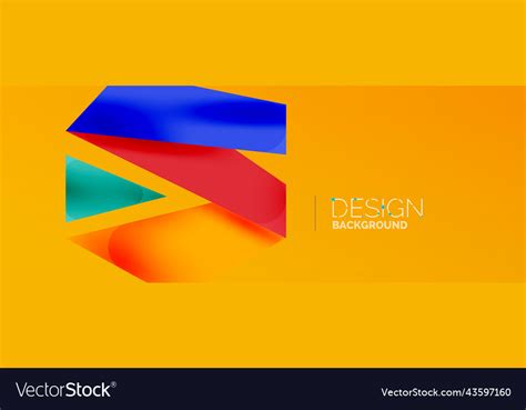 Background Abstract Overlapping Shapes Minimal Vector Image