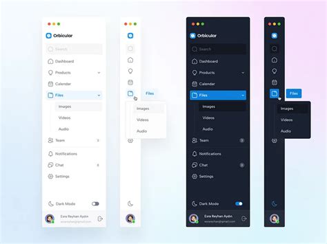 Dashboard Sidebar Designs Themes Templates And Downloadable Graphic Elements On Dribbble