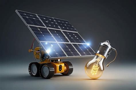 Premium Photo Sustainable Energy Development Through Smart Technology
