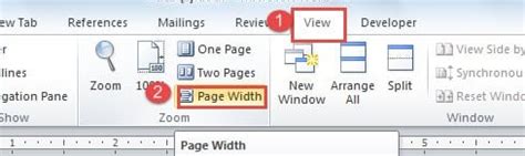 Easy Ways To Adjust The Page Width To Fit Your Word Window